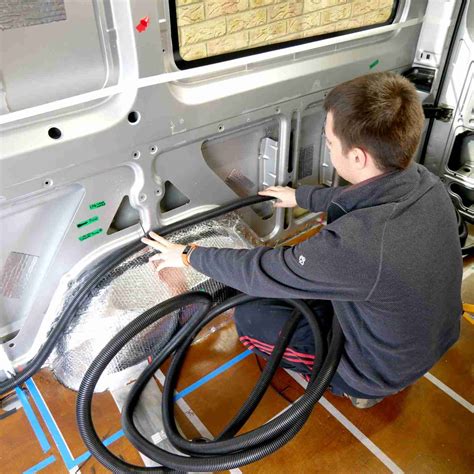 Van Conversion Campervan Wiring Conduit