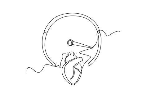 how to draw a heart rate