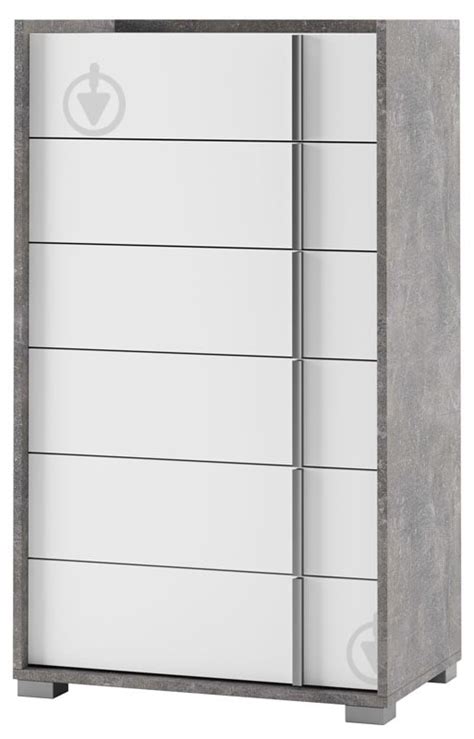 ᐉ Комод Світ Меблів 6Ш Алекса індастріал білий • Краща ціна в Києві Україні • Купити в Епіцентр