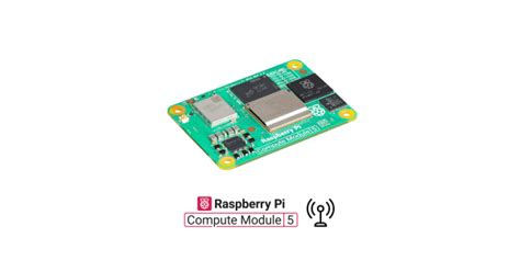 Raspberry Pi Cm5 With Wireless Pick Ram And Emmc