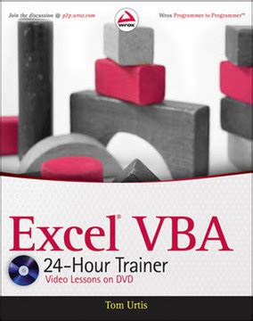 Object Oriented Programming An Overview Excel VBA Hour Trainer Book