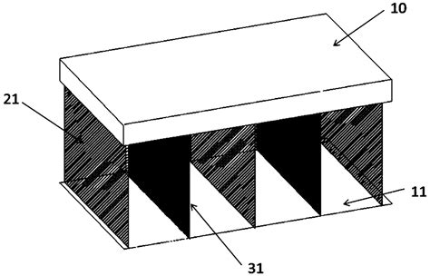 Arrangement Type Filth And Rust Adsorbing Electrode Device With