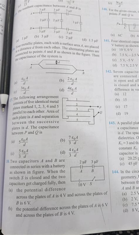 For The Given Circuit 1 Points P And Q Is Filo