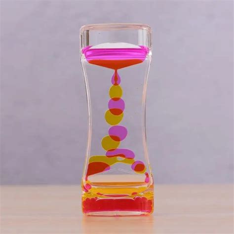 Liquid Timer Visual Sensory Toy Autism Sedation Special Liquid Oil