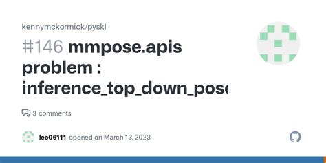 Mmposeapis Problem Inferencetopdownposemodel · Issue 146