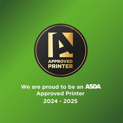 Asda Approved Printer Proampac