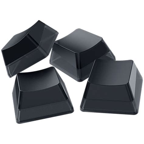 Razer Phantom Keycap Upgrade Set Black Unique Stealth Pudding Design For Shine Through