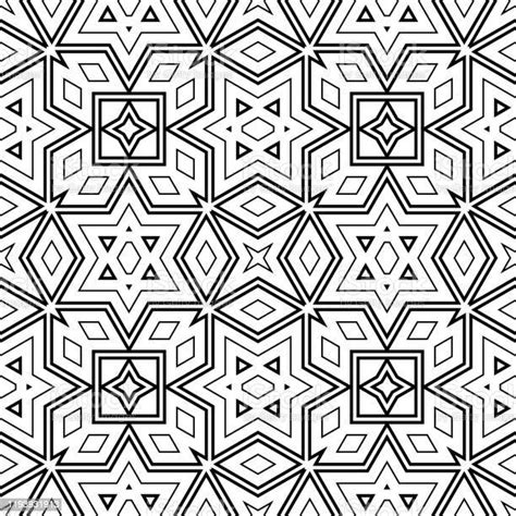 추상적인 얇은 라인 이음새있는 패턴 선형 장식 기하학적 배경입니다 포장지 벡터 그림입니다 0명에 대한 스톡 벡터 아트 및 기타