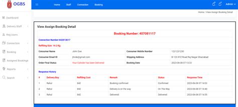 Online Gas Booking System Project Using Php And Mysqlonline Gas