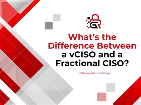 Whats The Difference Between A Vciso And A Fractional Ciso Redglow
