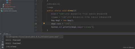 【java基础】static成员java静态成员变量 Csdn博客