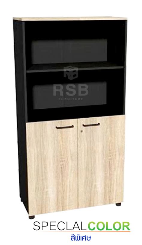 ตู้เอกสารสูง บนโล่ง ล่าง 2 บานเปิด ขนาดกว้าง 80 X 40 X 156 5 Cm รหัส 3441 โต๊ะทำงาน โต๊ะ