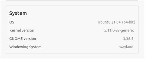 Add Kernel Version To Info Page · Issue 152 · Ubuntu Flutter Community