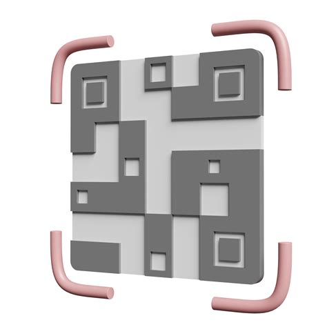 Qr Code Scanning For Download Page On Mobile App Shopping Online Promotion Isolated 3d