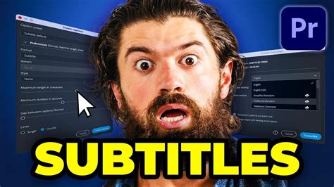How To Create Animated Subtitles Captions In Premiere Pro Instantly