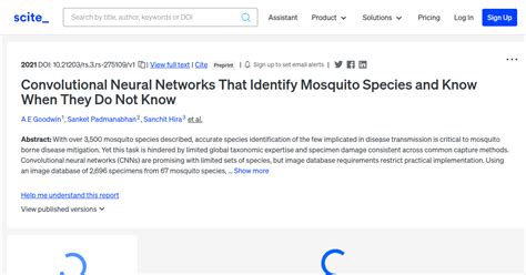 Convolutional Neural Networks That Identify Mosquito Species And Know When They Do Not Know