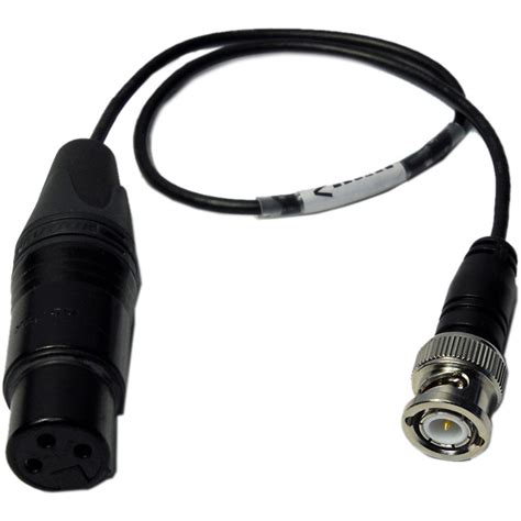 Psc 3 Pin Female Xlr To Bnc Timecode Input Cable 1 Fpsc1083c