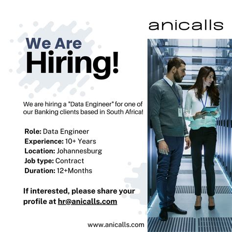 anicalls on linkedin we are hiring a data engineer for one of our