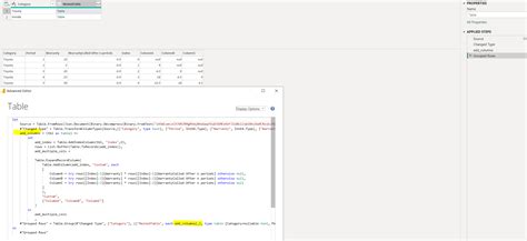add multiple calculated columns inside nested tabl microsoft