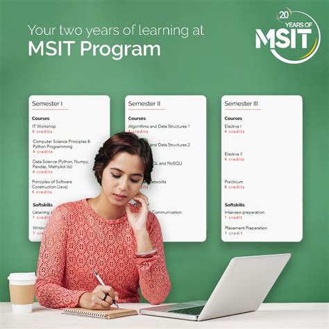 Msit Program Keep An Eye On Your Learning Roadmap At The