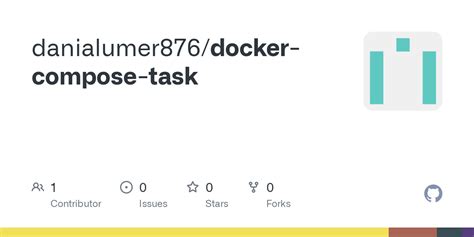 github danialumer876 docker compose task