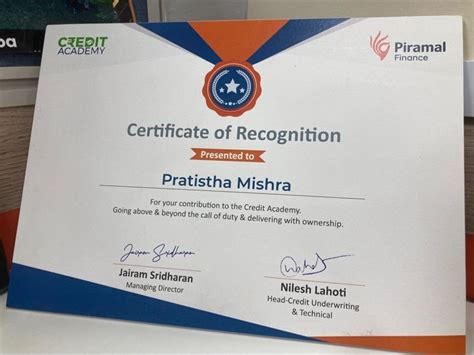pratistha mishra on linkedin greatful to be felicitated by boss for my