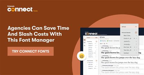 Connect Fonts Builds Everlasting Creative Enterprises Extensis