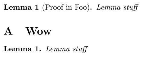 Thmtools Restating A Theorem Without The Optional Argument Tex