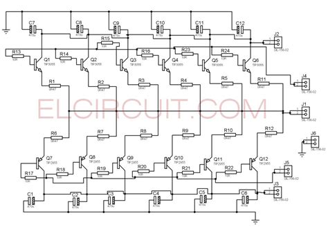 How To Parallel Final Transistor Power Amplifier Electronic Schematic