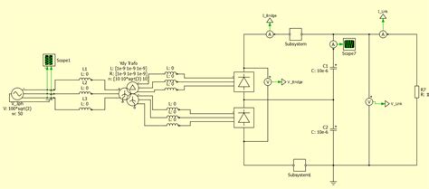 Power Electronics Whats Wrong With This Modified 12 Pulse Rectifier
