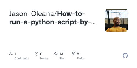 Github Jason Oleanahow To Run A Python Script By Clicking On An Html Button