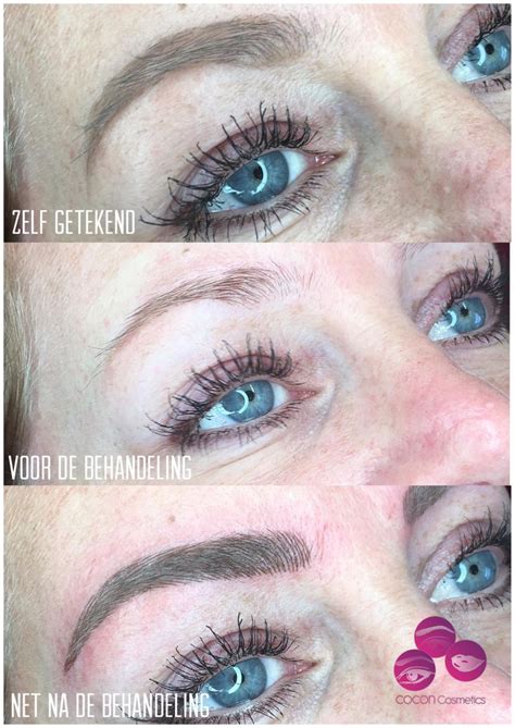 permanente make up 3d wenkbrauwen pmu permanentmakeup wenkbrauwen