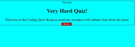 Github Dallasthompsoncodingquiz Link To Site