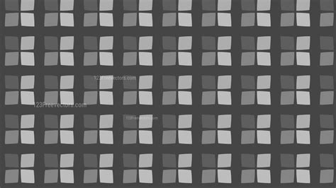 Dark Grey Geometric Square Pattern