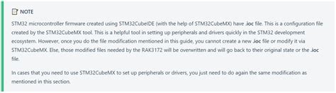 Solved Problem With Cube Mx Code Generator Rak3172 On St