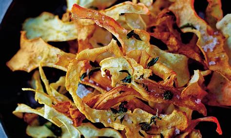 Lorraines Party Pick And Mix Parsnip Crisps With Thyme Salt And Mustard Daily Mail Online