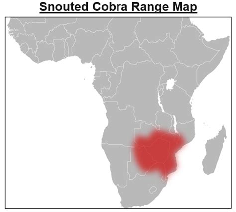 King Cobra Habitat Map