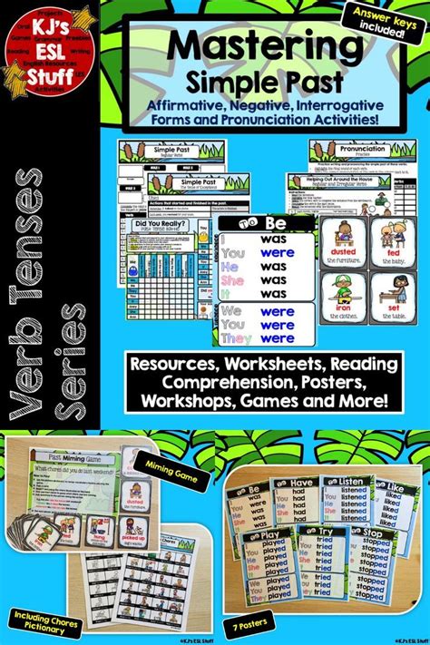 Past Simple Worksheets References And Games Esl Grammar Simple
