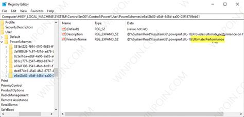 Ultimate Performance Windows 10