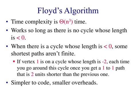 ppt graph shortest path algorithms dijkstra floyd s and cost