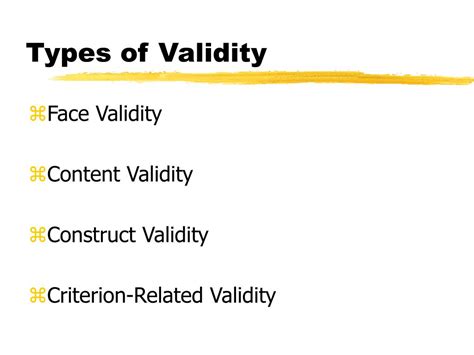 Types Of Reliability And Validity Koreanlio