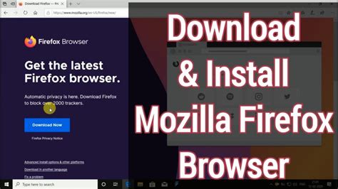 Download Firefox Browser Windows 10 Malende