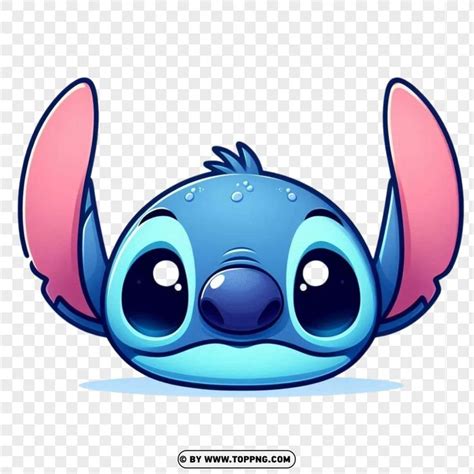 Stitch Character Face Toppng In 2025 Stitch Character Stitch Head