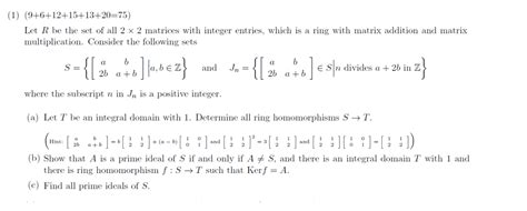 Solved 1 961215132075 Let R Be The Set Of All 2 X