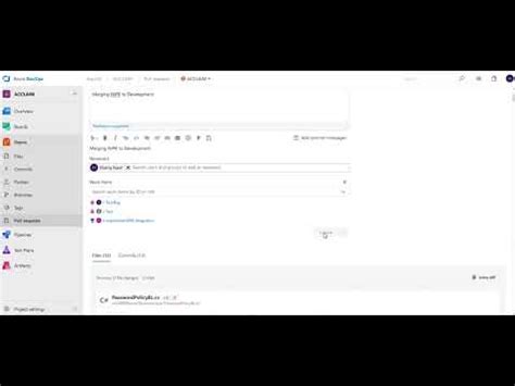 Mastering Azure Devops How To Merge Master Into Branch