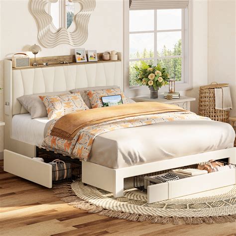 Queen Storage Bed Frame Buy Best Storage Bed Online At Best Price In