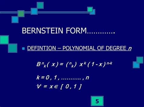 Ppt New Approach To Calculation Of Range Of Polynomials Using Bernstein Forms Powerpoint