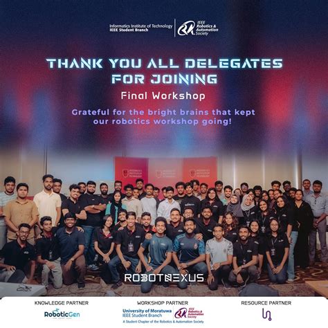 ieee robotics and automation society of iit on linkedin robotnexus