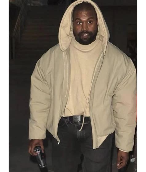 Beige Kanye West Yeezy Pixar Jacket Jackets Expert