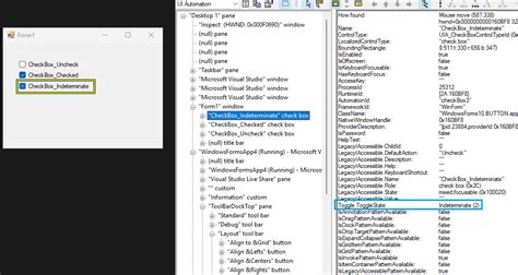 Accessibility Narrator Cannot Announce The Indeterminate State Of